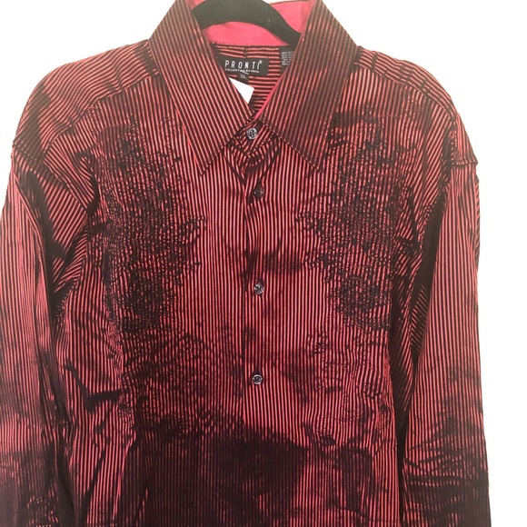 Pronti | Shirts | Pronti Mens Dress Shirt Extra Large | Poshmark